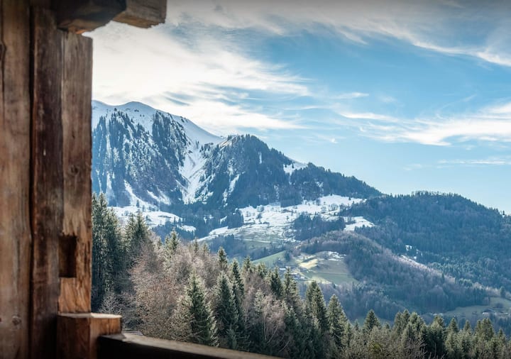 Ancienne Ferme Authentique Avec Vues - Le Grand-Bornand