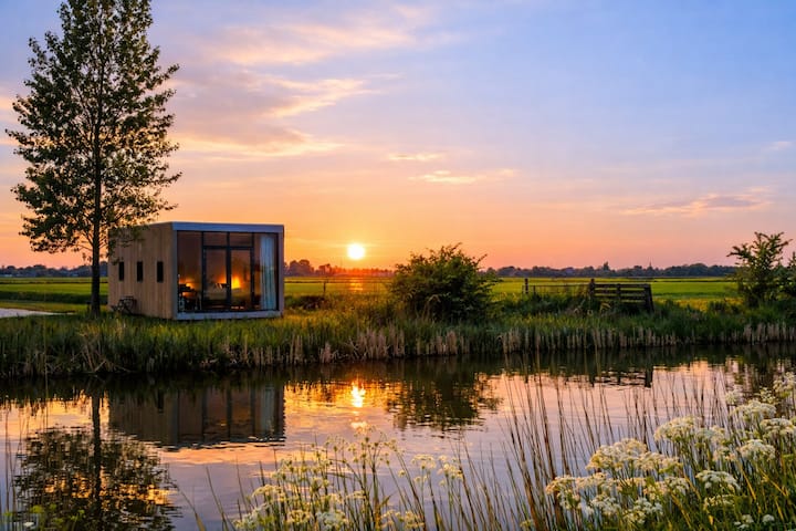 Geau | Tiny House Cabin Aan Elfstedenwater - Leeuwarden