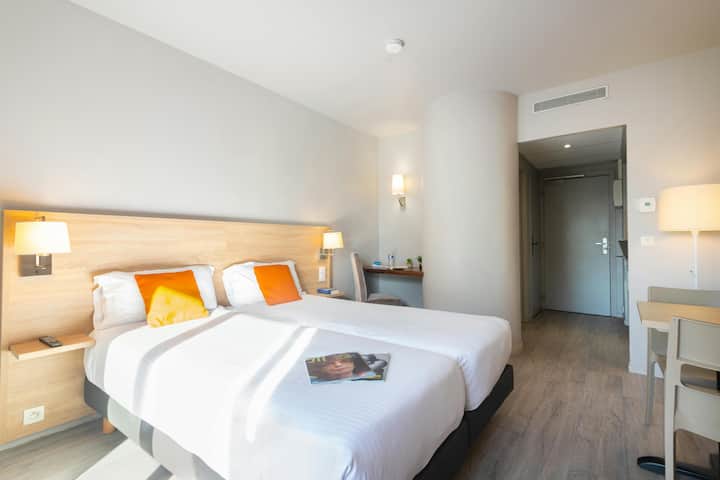 Zenitude Hotel-residences Le Cannet - Twin Studio - Cannes