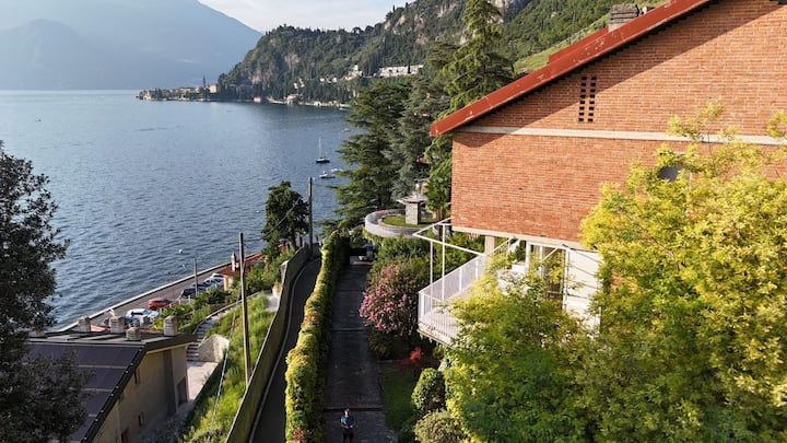 Lake View Villa - Parking - A/c - 4br - Varenna