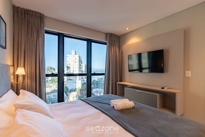 Apt 280m Beach W/ Sea View & Gym Mhf0704 - Itapema