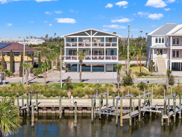 Beach House - Seize The Bay | Canalside Home - Mexico Beach, FL