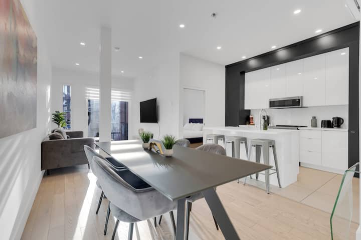 S&d 1br Spacious+ Sofa Bed — Parking - Laval