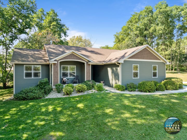 Lake Como Escape W/ Fire Pit And Ev Charger - Lake Geneva