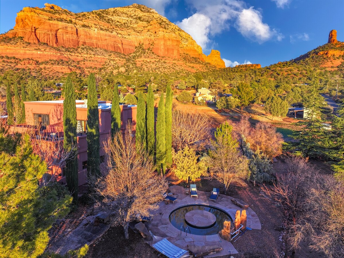 Dry Creek Sunstone | 6BR Vue sur Red Rock - Maisons à louer à Sedona ...