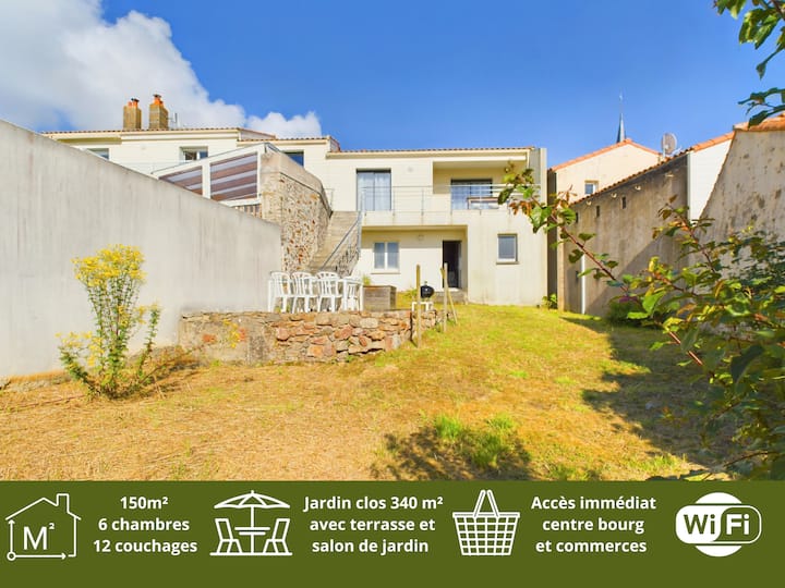 Maison Brem, 7 Pièces, 12 Pers. - Olonne-sur-Mer