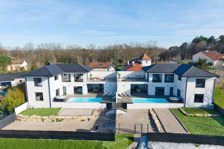 Bellevue 2, Piscine, Sauna, Spa, Clim - Périgueux