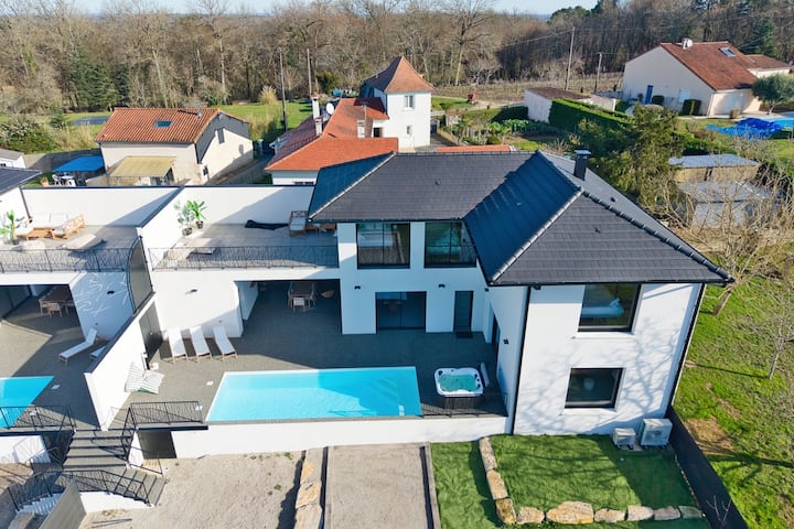 Bellevue 2, Piscine, Sauna, Jacuzzi, Climatisation - Périgueux
