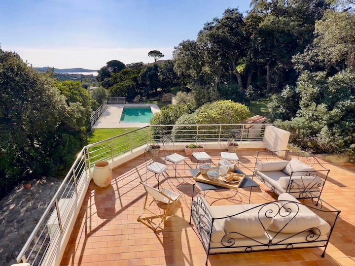 Casa-stella Maris Villa Avec Vue Sur La Mer - La Croix-Valmer