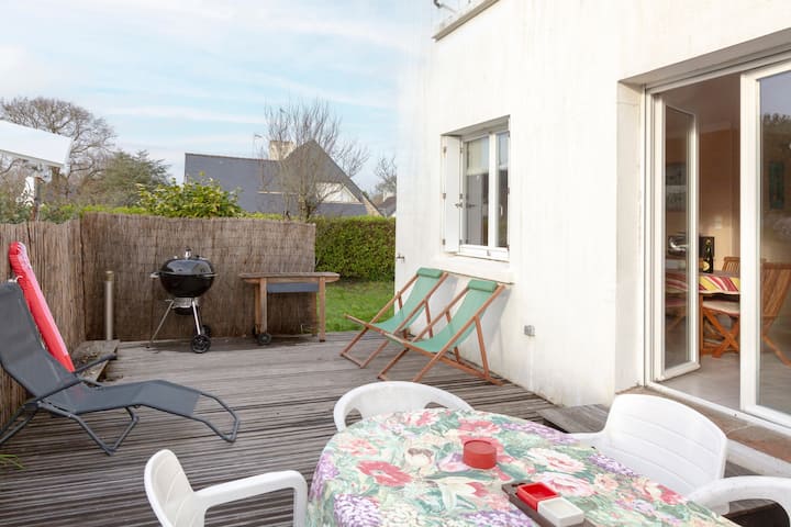 Ty Yveline - Terrasse Et Plage - La Forêt-Fouesnant