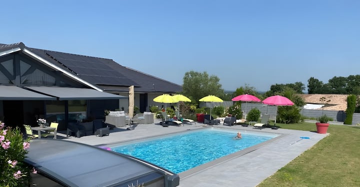 Loft Grand Confort Avec Piscine - Caussade