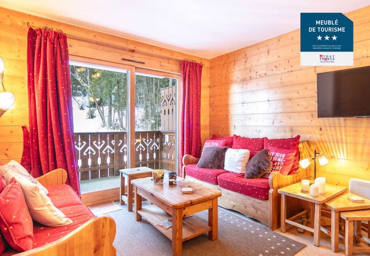 Appt Cosy Ski Aux Pieds 7-8 Pers - Morillon