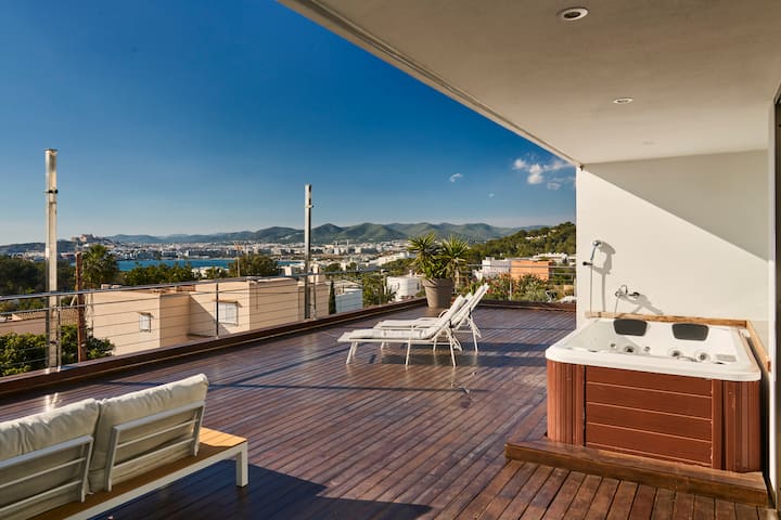 Talamanca Villa 3 Chambres Ensuite, Jolie Vue Mer - Ibiza