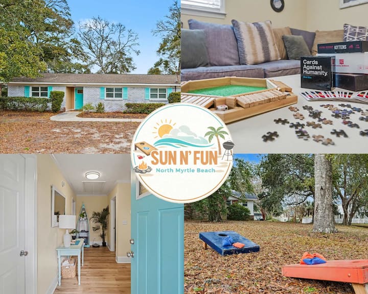 Sun N’ Fun | Beach Games, Fire Pit & Grill - North Myrtle Beach, SC