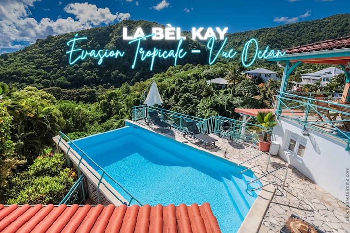 La Bèl Kay – Villa De Charme, Piscine & Vues - Martinique