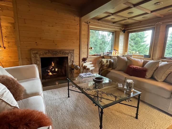 Grand Chalet Familial Skis Aux Pieds – Megève - Les Contamines-Montjoie