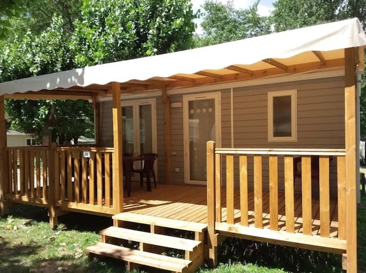 Mobil-home 3 Pièces 4/6 Personnes Climatisé + Tv - Mialet
