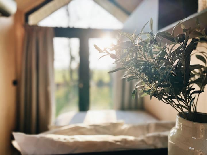 Tiny Cabin Tussen De Weilanden - Lemmer