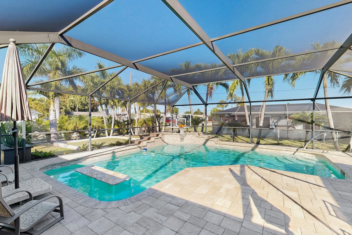 Casa de 3 dormitorios con patio al aire libre y piscina a nivel del ...