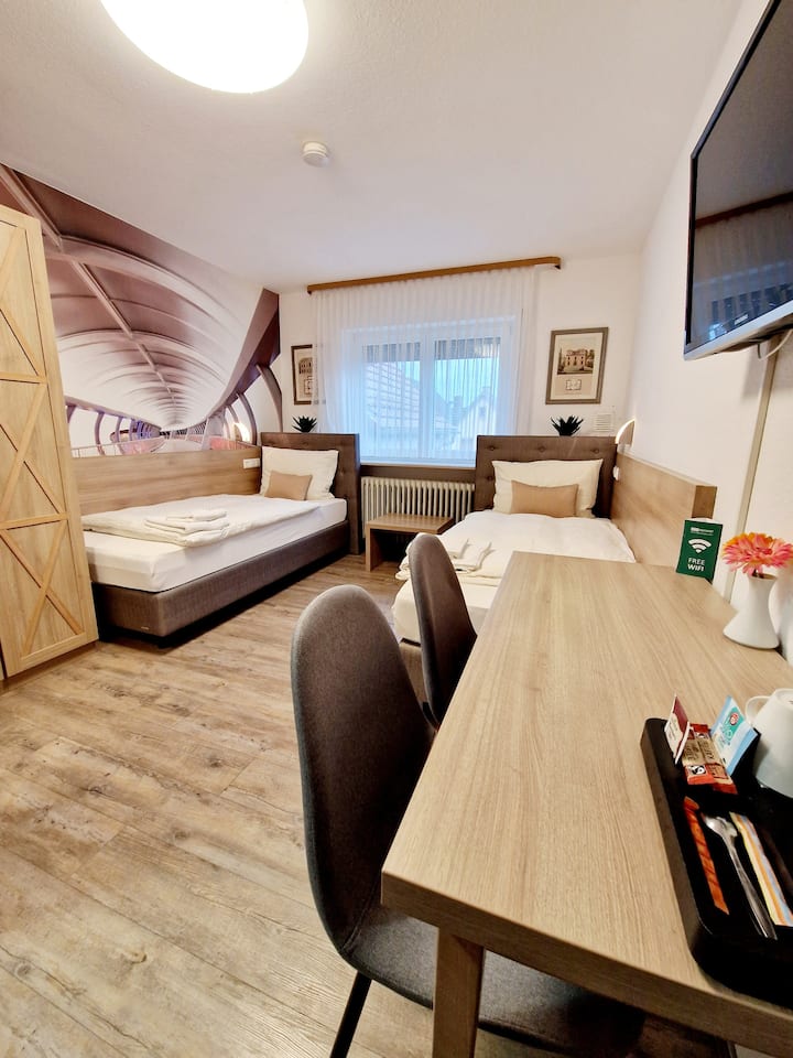 Twin-salle De Bain Privée - Rust