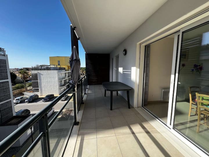 Aig 84 Appartement T3 Résidence Ephyra Gruis - Gruissan