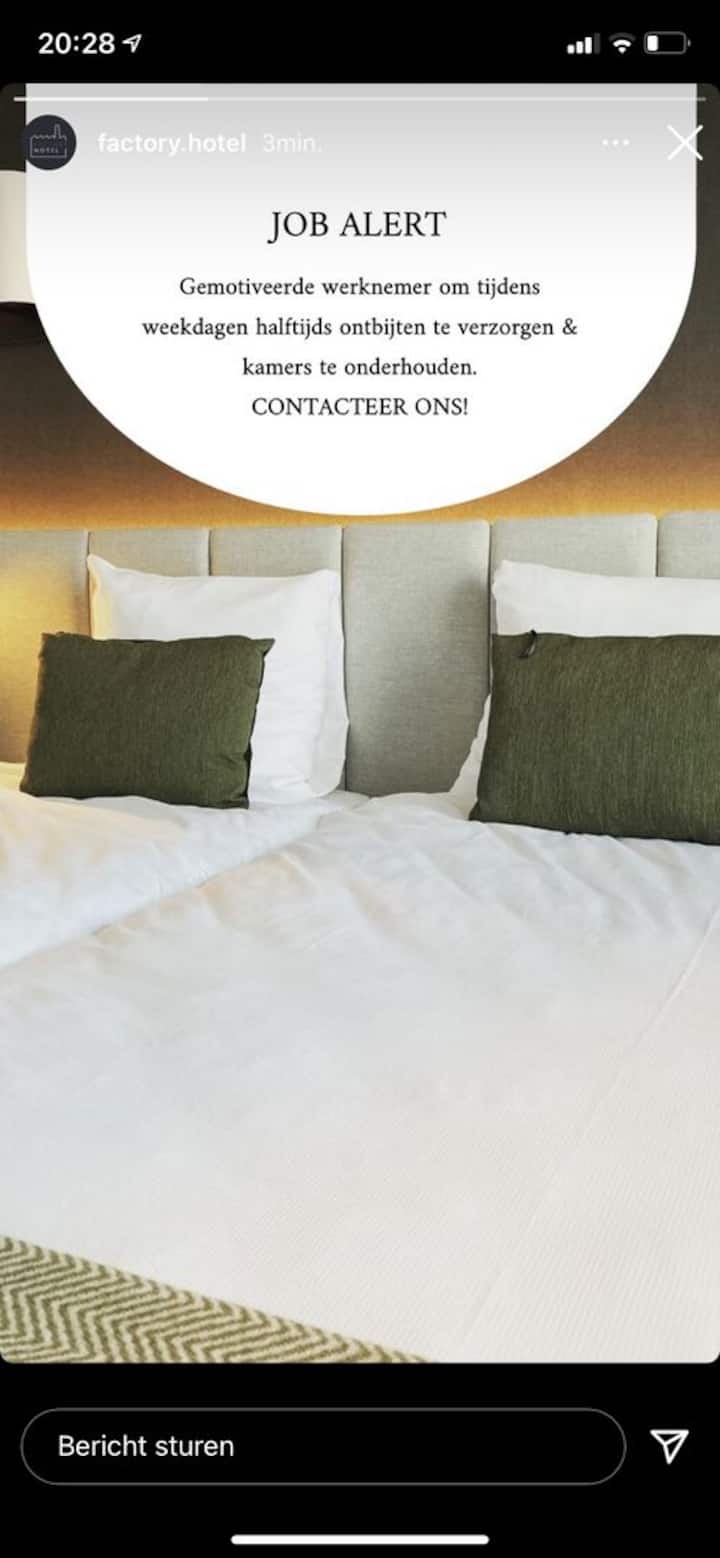 Chambre 'Pure' Avec Baignoire - Antwerpen