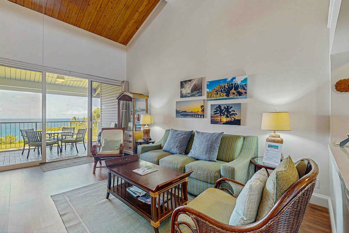 Ocean-view 1br With Pool, Hot Tub & Lanai - Hawaï