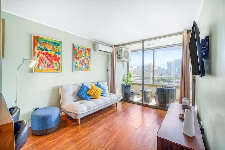 Living La Gloria Cozy Apartment W/ Pool, Ac & Wifi - Las Condes