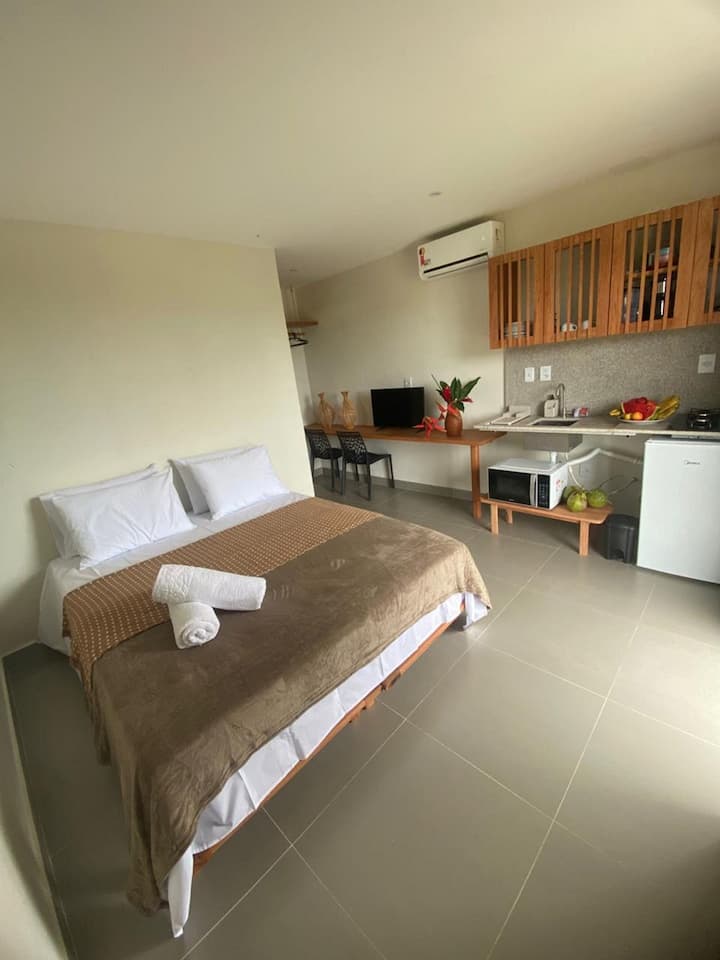 Apê Térreo Moderno: Vista Mar Panorâmica Incrível - Itacaré