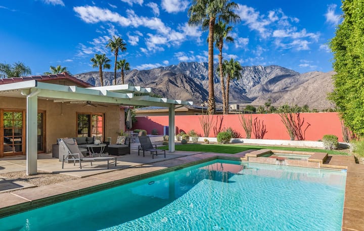 Stylish 3br Mountainview Dog Friendly | Pool - Palm Springs, CA