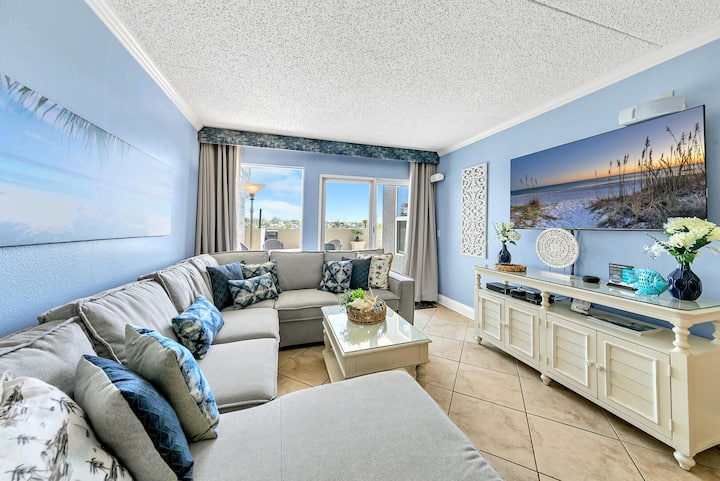 Gulf-front 2br Condo! Free Beach Service! - 오칼루사 아일랜드