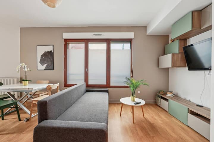 Grand Appart Rénové Paris Et Disneyland 4pers - Neuilly-sur-Marne