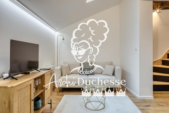 L'écureuil Voyageur Joli Duplex Centre - Rouen