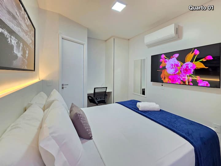 Flat Com 2 Quartos A Poucos Metros Da Av Cataratas - Foz do Iguaçu