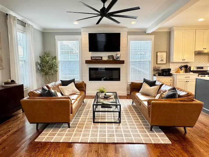 Northshore Scenic Sky Retreat - View + Ev Charging - Signal Mountain, TN