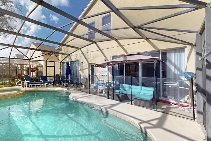 Luxe 5br Dog Friendly | Pool | Deck - Davenport, FL