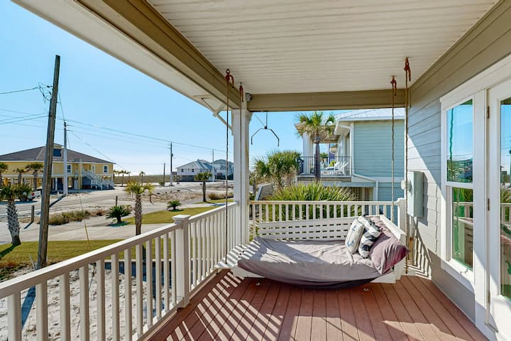 Spacious Gulf-view Home With Large Decks, Private - Pensacola Beach, FL
