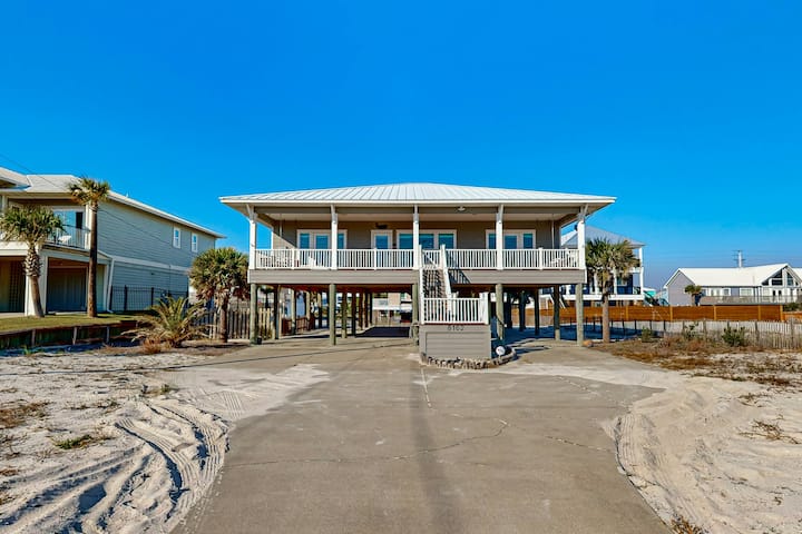 4br | Gulf View | Porch | W&d | Pets Welcome - Pensacola Beach, FL