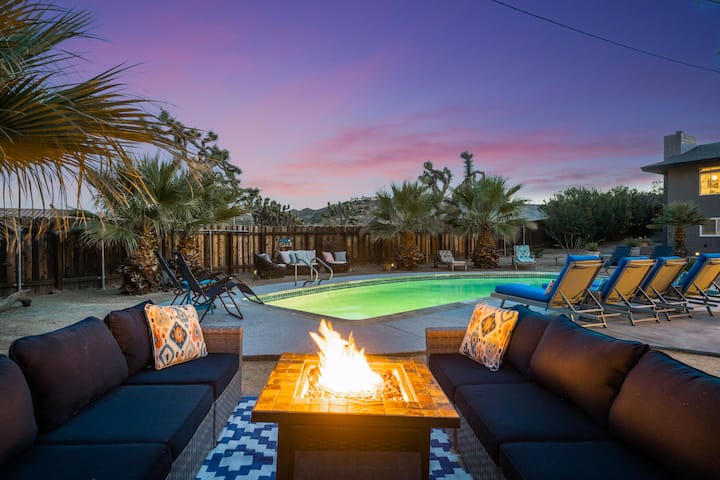 Indigo Sky Oasis - Pool, Hot Tub & Stargazing - Yucca Valley, CA
