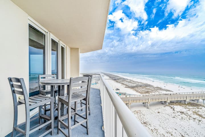 Gulf Front 3br | Balcony | Views | Pool | Hot Tub - Navarre Beach, FL