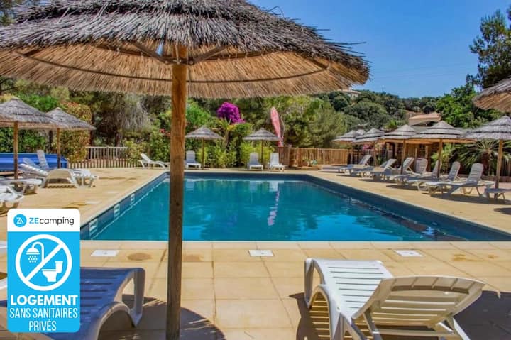 Zecamping 3* Chalet 19m² Parc Aquatique - Cargèse