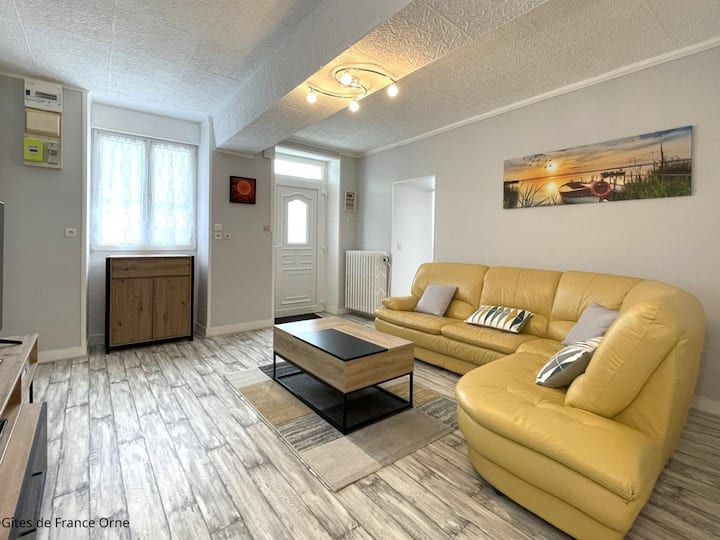 Maison Normande Confortable Avec Jardin Et Wifi - Bagnoles de l'Orne