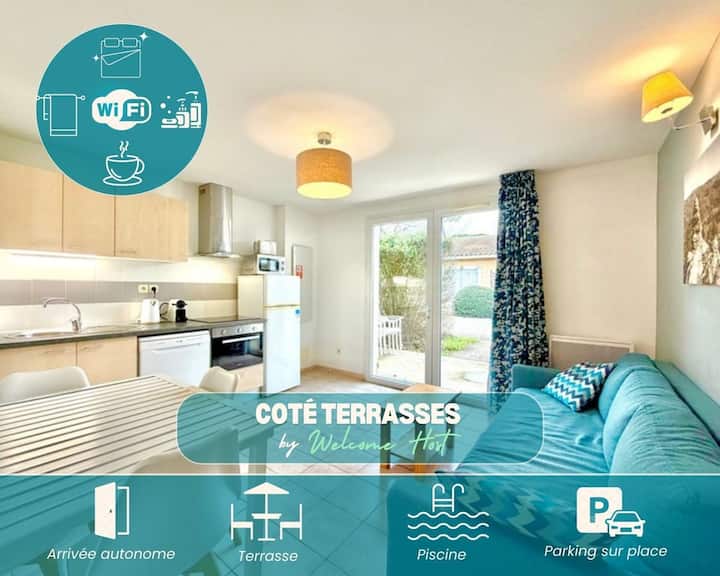 Côté Terrasses, 4 Pers Piscine à Calvisson - Calvisson