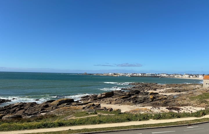 Studio Vue Chateau Et Belle Ile - Plage de Quiberon