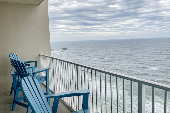 21st-floor Oceanfront Condo With Ocean View, Pool - Panama City Beach, FL