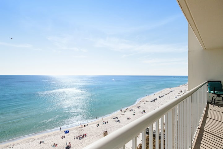3br Oceanfront | Balcony | Pool | Hot Tub - Panama City Beach