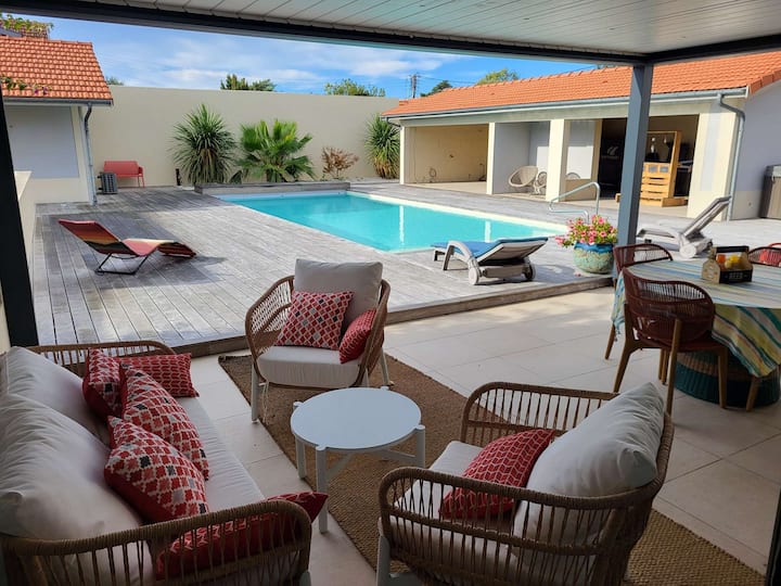 Ref 038 - Villa D'exception Avec Piscine Et Jacuzz - Soulac-sur-Mer