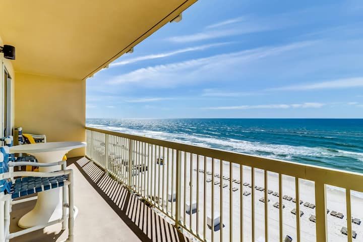 Beautiful Gulf Front Condo W/ocean Views, Free Wif - Panama City Beach, FL