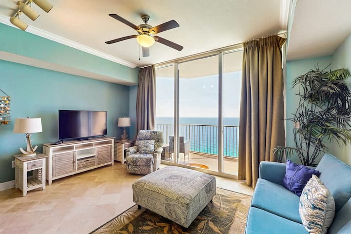 Tropical, Gulf Front Condo W/ A Private Balcony, S - Panama City Beach, FL