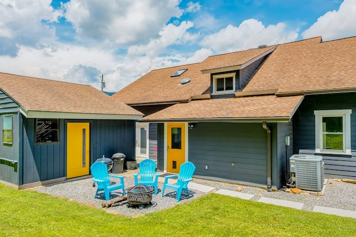 Downtown 1br Mountainview 1st-floor | Patio - Swannanoa, NC